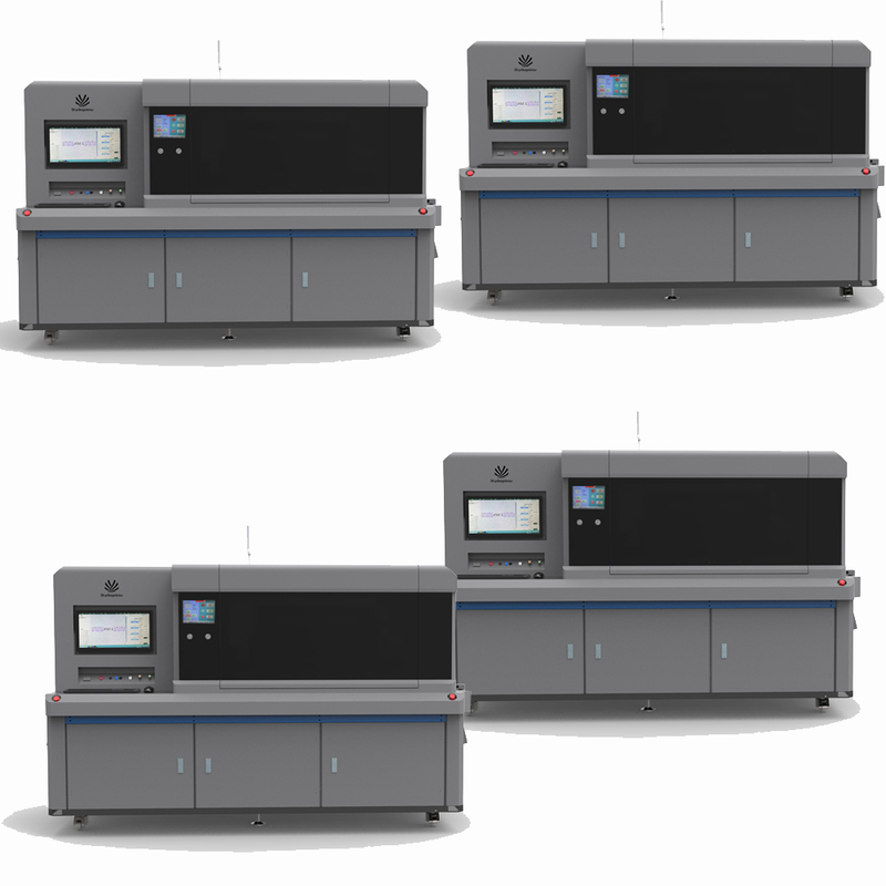 High Resolution UV Single Pass Printer Printing Technology Up to 1200 x ...