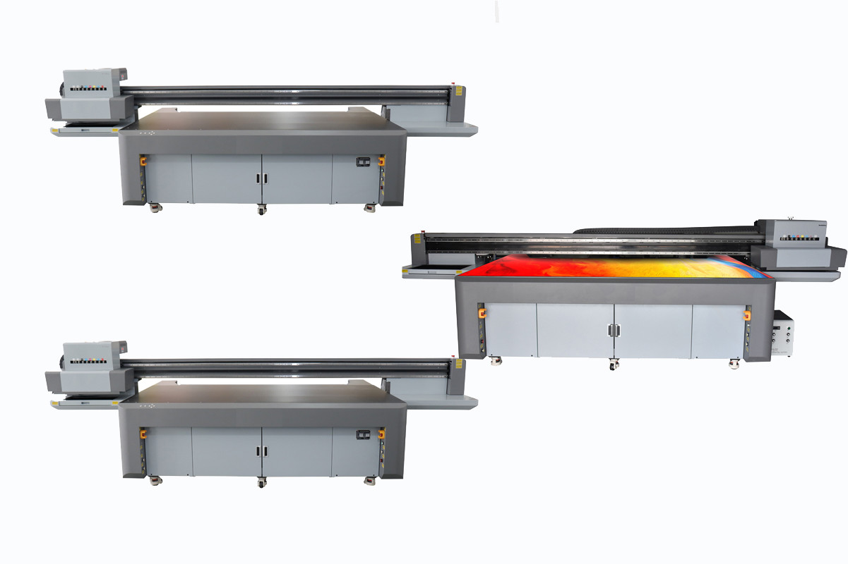 Flatbed Large Format UV Printer Cylinder Ink Eco Solvent Printer